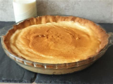 Milk Tart A Traditional South African Custard Tart Foodle Club