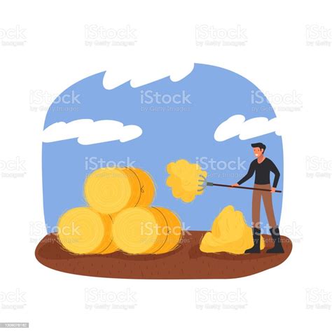 農業和農業相關的平面設計向量插圖卡通風格向量插圖向量圖形及更多卡通圖片 卡通 品質管理 園藝 Istock