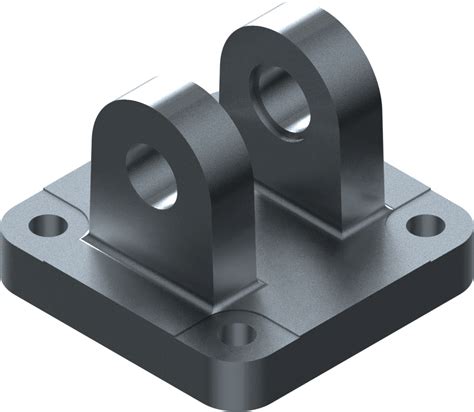 Mp2 Non Threaded Female Hinge With Bushings Nf50 Nr Nisoli
