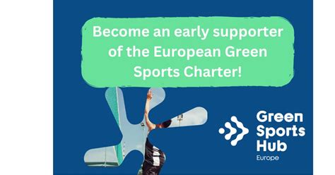 Gshe Publishes The European Green Sports Charter Eusa