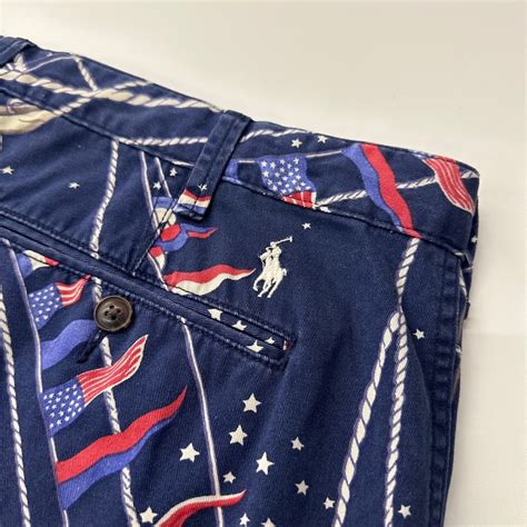 Polo 폴로랄프로렌 신형라벨 엠브로이드 성조기 패턴 후루츠패밀리