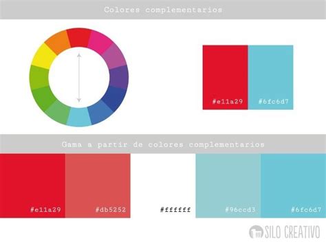 Colores Complementarios Rojo Y Azul