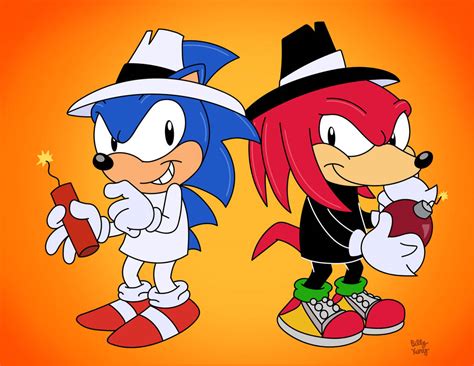 Sonic Spy Vs Knuckles Spy By Slysonic On Deviantart