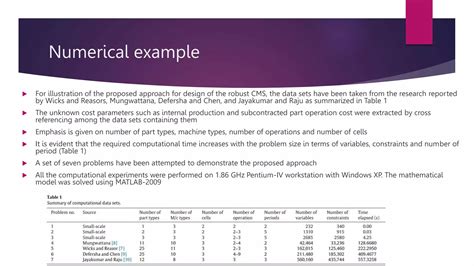 Design Of Robust Cellular Manufacturing System For Dynamicpptx