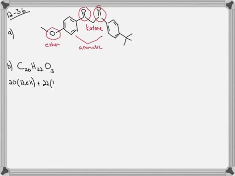 Solved Avobenzone Is A Common Ingredient In Sunscreen Its Structural