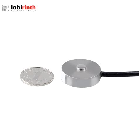 Cm Micro Force Sensor Low Profile Disk Load Cell Compression Load Cell