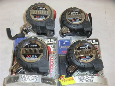 J6 シンワ測定 コンベックス タフギア Hg 25 55mマグネット爪 ホルダー付 4個セット 送料520円測定器｜売買された