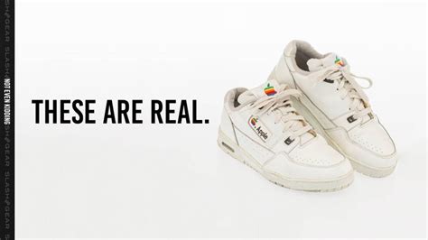Genuine Apple Sneakers Resurface Reminding Us Of A Very Real Past