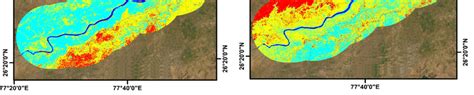 NDWI And MNDWI Cover A 10 Km Riverbank Buffer For 20 Years Remote
