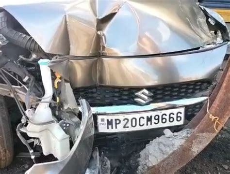 Speeding Car Trampled The Bike Rider Standing On The Roadside Unknown