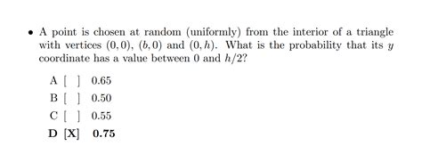 Solved The Joint Distribution Function Of Two Random