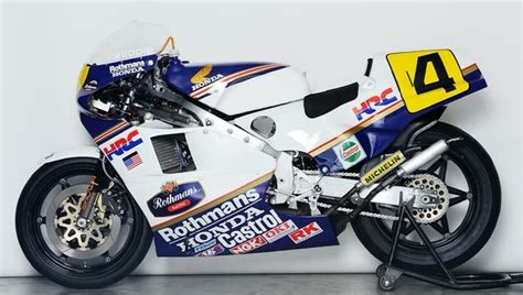 Freddie Spencer Et Sa Honda Nsr 500 V4 Officielle