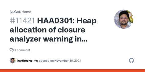 Haa0301 Heap Allocation Of Closure Analyzer Warning In Restore Code