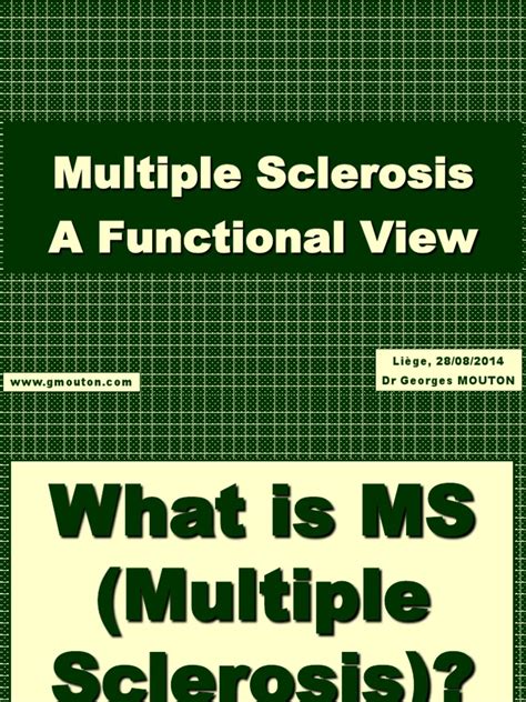 Understanding Multiple Sclerosis A Review Of The Epidemiology Etiology Clinical Presentation