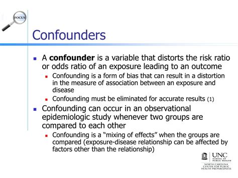 Ppt Advanced Data Analysis Methods To Control For Confounding
