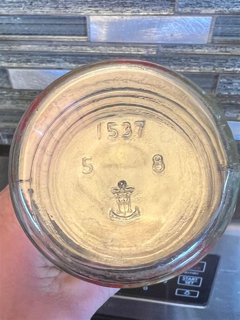 Vintage Anchor Hocking Drinking Glass Etsy