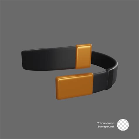 Premium Psd Belt 3d Icon