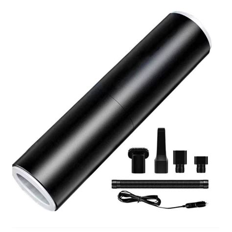 Преносима прахосмукачка за кола с аксесоари черна Emag Bg