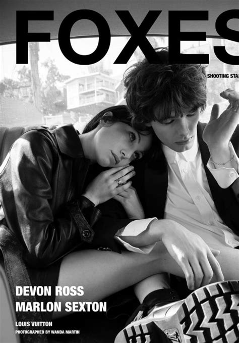 Devon Ross Foxes Magazine 15 2024 • Celebmafia