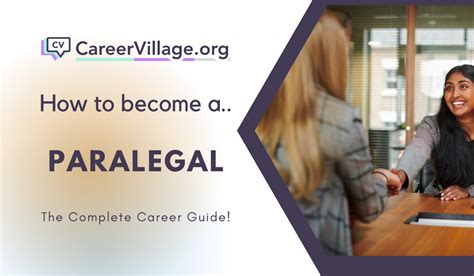 How To Become A Paralegal A Complete Career Guide Careervillage Articles