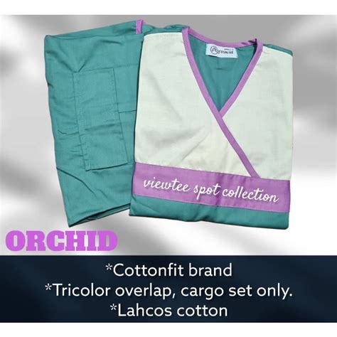 Cotton Fit Scrubsuit Set Lachos Cotton Tricolor Cargo Pants Set Only