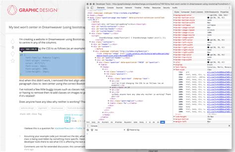 website design my text won t center in dreamweaver using bootstrap