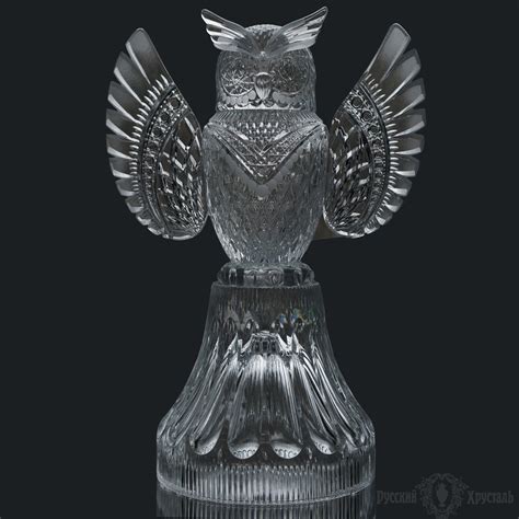Хрустальная Сова приз телеигры Что Где Когда изготовлен по образцу Приза времен СССР