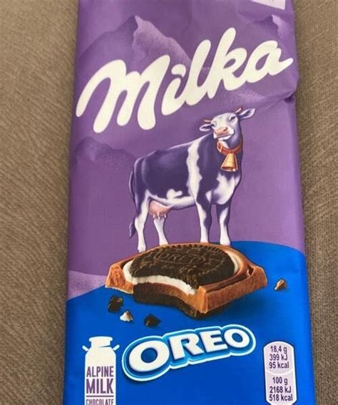 Milka Oreo Chocolate Bar