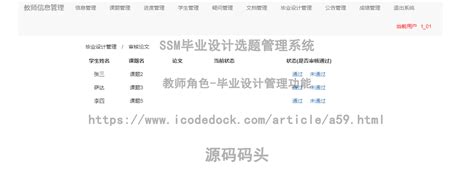 基于jspspringmybatis的ssm毕业设计选题管理系统mybatis课设课题抽题系统 Csdn博客