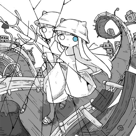 Safebooru 1girl Absurdres Barefoot Sandals Blue Eyes Broken Glass