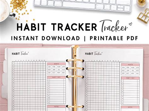 Free Habit Tracker Printable Prntbl Concejomunicipaldechinu Gov Co