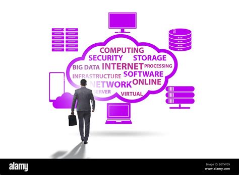 Cloud Computing In The Technology Concept Stock Photo Alamy