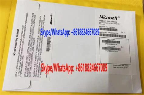For Sql Server 2019 R2 Standard Oem Software Coa Key Sticker License