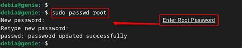 How To Change Root Password On Debian Linux Genie