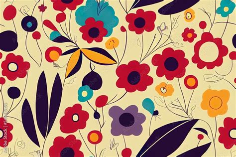 Hippie Groovy 60s Style Seamless Pattern Peace Love Quote Word 2d