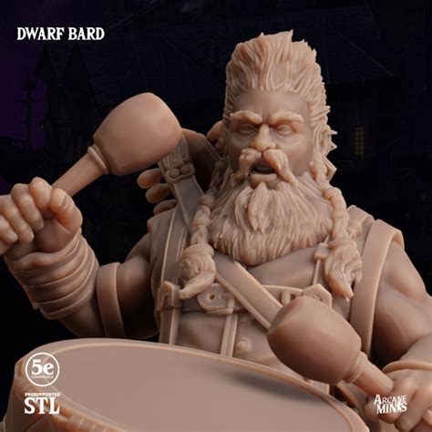 3d Printable Dwarf Bard Pirate By Sordane Publishing