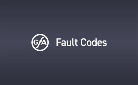 Fault Codes