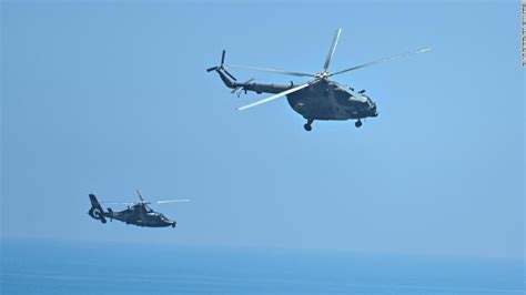 台湾、中国の航空機と艦船を「多数」確認 攻撃の模擬演習か Jp