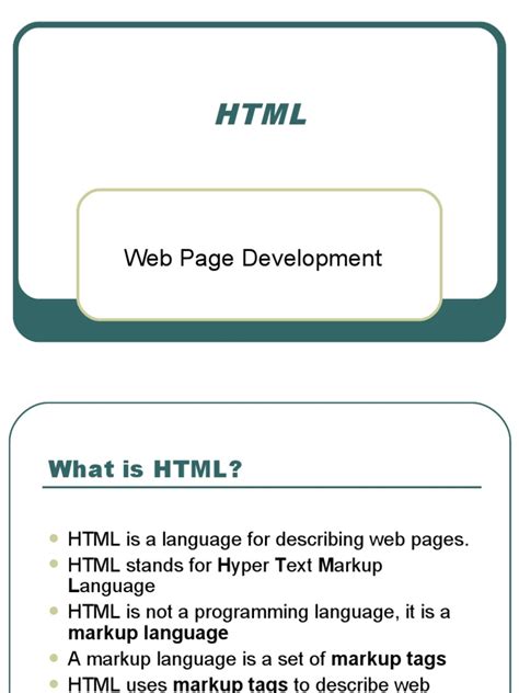 web design pdf html html element