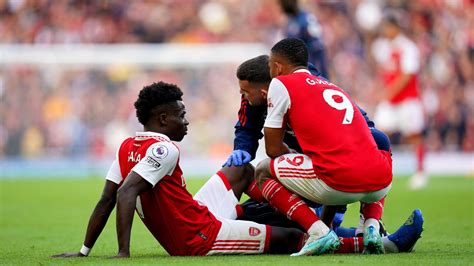 Bukayo Saka Injury Update Arsenal Cautiously Optimistic Winger Will