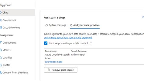 Azure Ai Add Your Data Keep Disconnected Microsoft Qanda