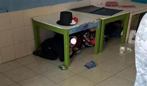 Estudiantes Se Esconden Bajo Escritorios Ante Balacera En Santa Ana Sonora