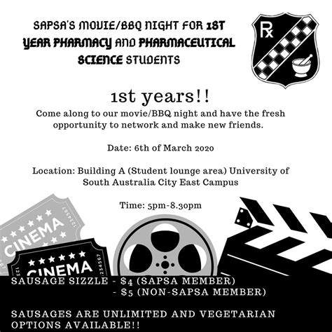 Sapsa South Australian Pharmacy Students Association Facebook