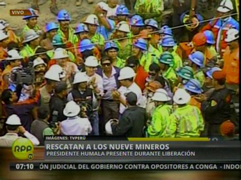 Rescatan A Los Nueve Mineros Atrapados En Socavón De Ica Rpp Noticias