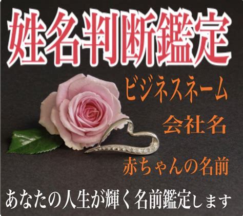 あなたの大切なお名前、姓名判断、赤ちゃん名づけ、会社ビジネスネーム鑑定 占い By メルカリ
