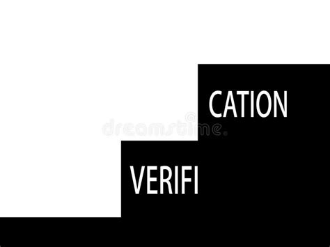 Two Step Verification And Two Factor Authentication Stock Vector