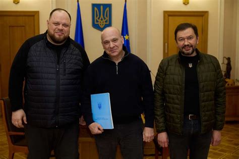 Топ новина Спікер Парламенту України Руслан Стефанчук зустрівся з