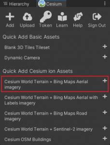Unity Cesium For Unity Alan