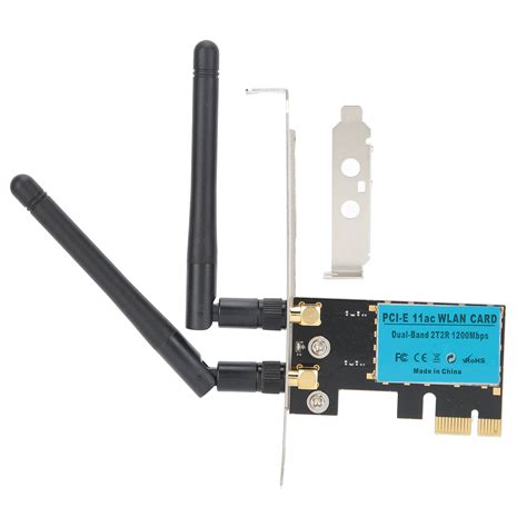 Xemplaro Wireless Pcie Network Card Dualband G G Desktop Computer Builtin Wifi Adapter