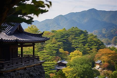 昂芒寺遠眺 慶北 古建築 高分辨率背景圖片和桌布免費下載